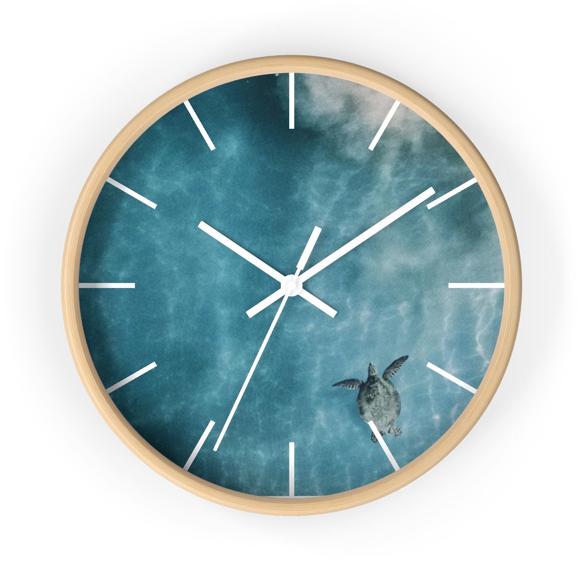 Sea Turtle Wall Clock, Hawaiian Decorations, Hawaiian Clock - Etsy