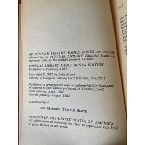 Life at the Top Vintage 1964 Paperback Book John Braine - Etsy