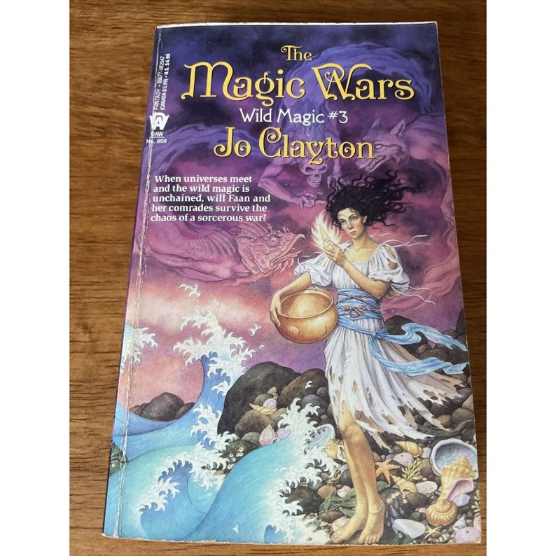 The Magic Wars Wild Magic 3 Jo Clayton 1993 First Printing Daw Books ...