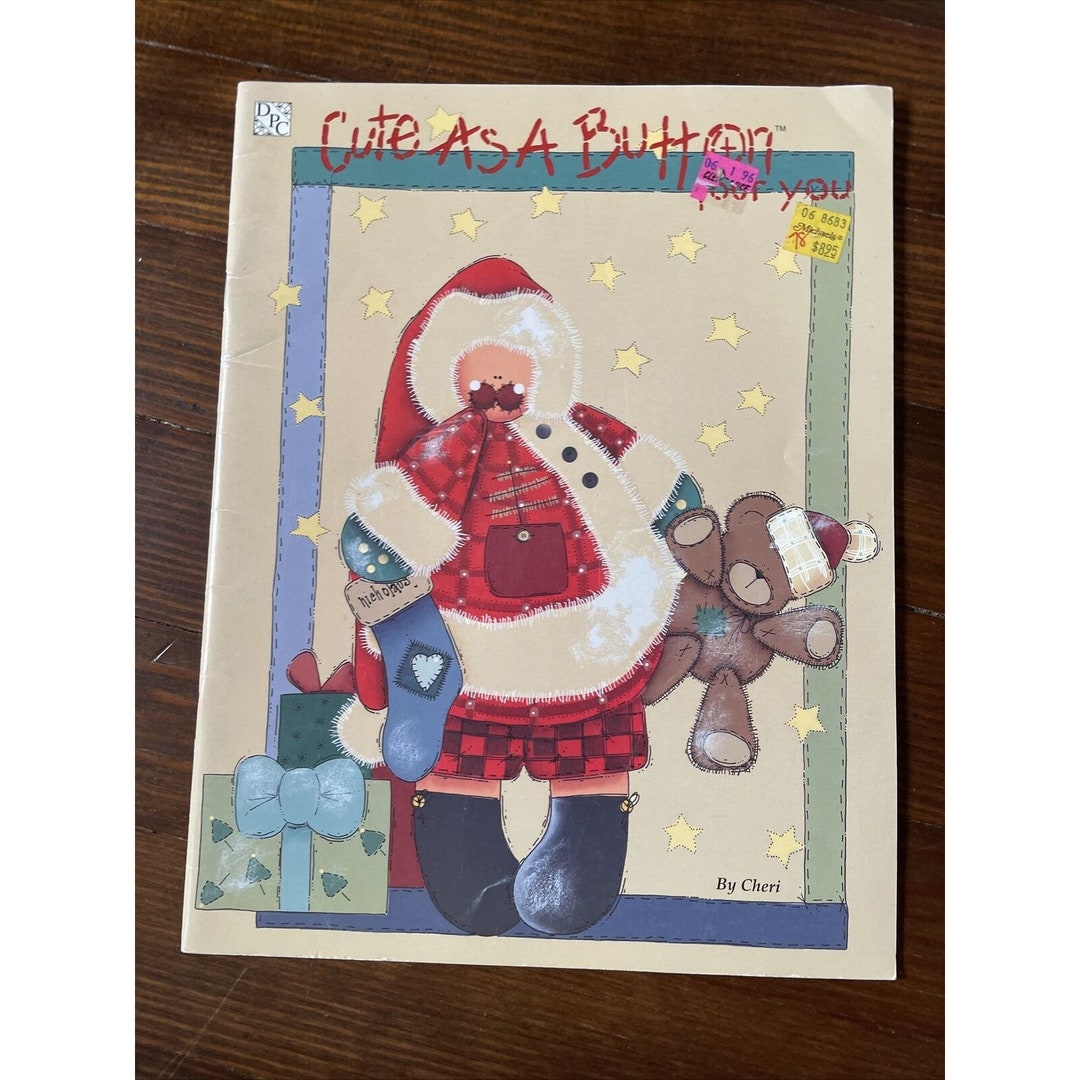 Cute as a Button Four You by Cheri Tole Painting DPC - Etsy Australia