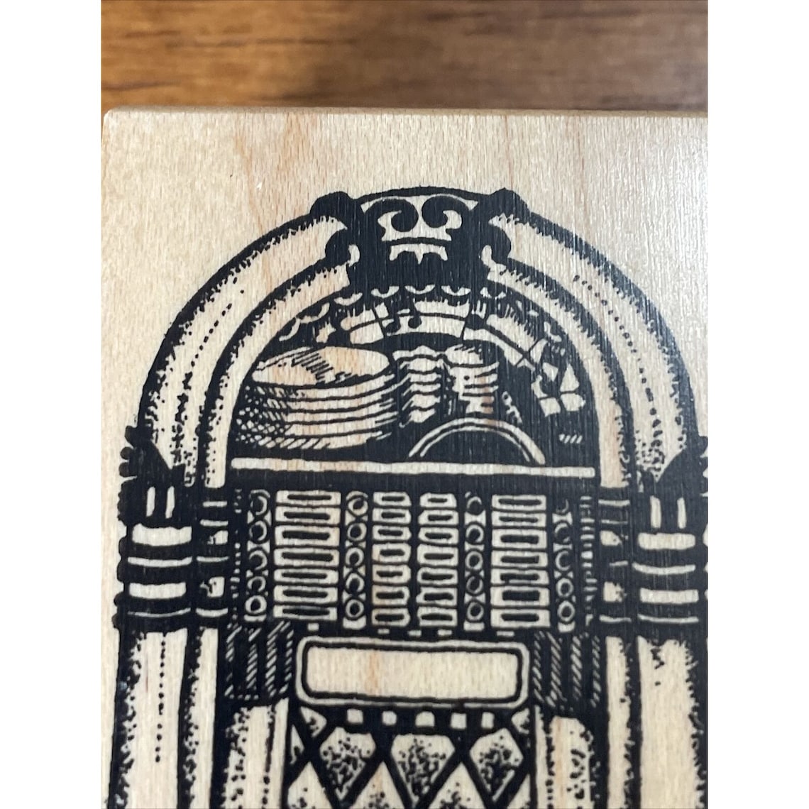 PSX Rubber Stamp Vintage Jukebox Rare F-1284 Rock and Roll 50'S Sockhop ...