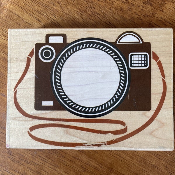 Camera Rubber Stamp - Etsy Australia