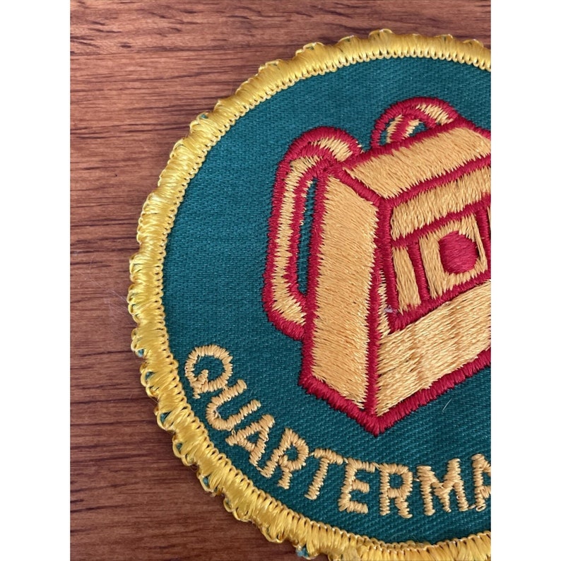 Vtg Boy Scout Quartermaster BSA Patch Boy Scouts Mesh Back - Etsy