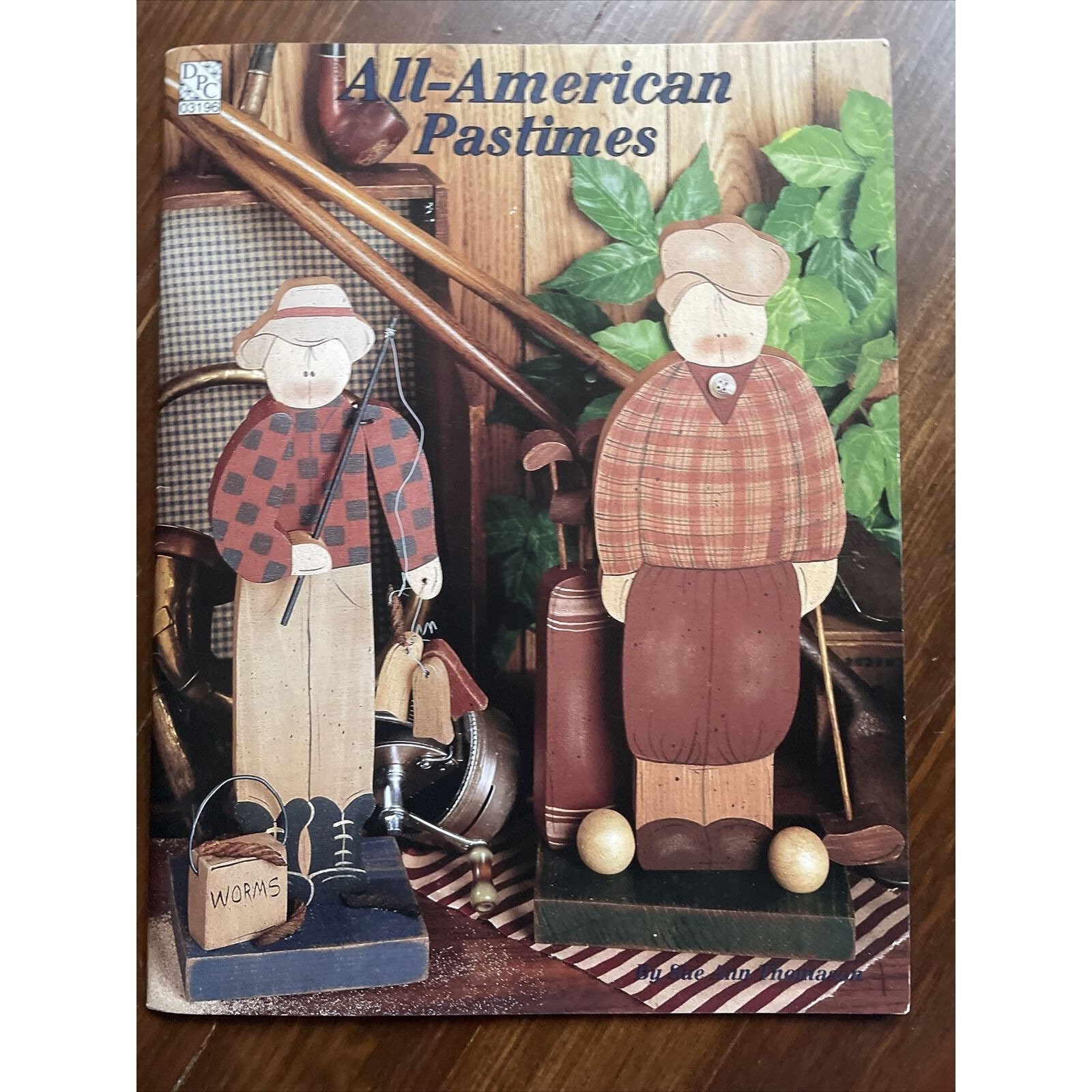 All-american Pastimes Sue Ann Thomason Tole Painter Craft Book 1995 ...