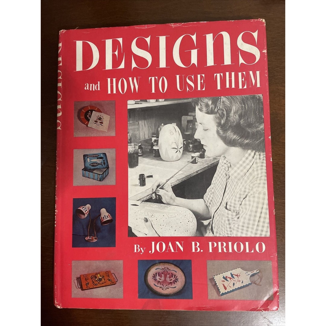 Designs and How to Use Them by Joan B. Priolo 1965 - Etsy