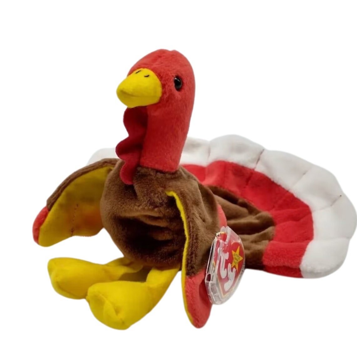TY Beanie Babies GOBBLES the Turkey - PVC Pellets - Etsy