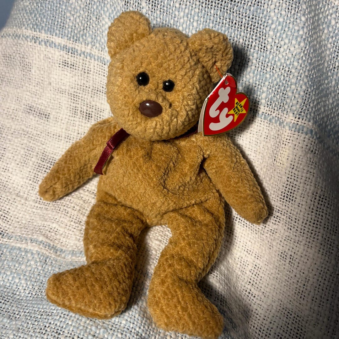 TY Beanie Baby Original 1993 Error Tag | Ultra Rare Double Print Beanie ...