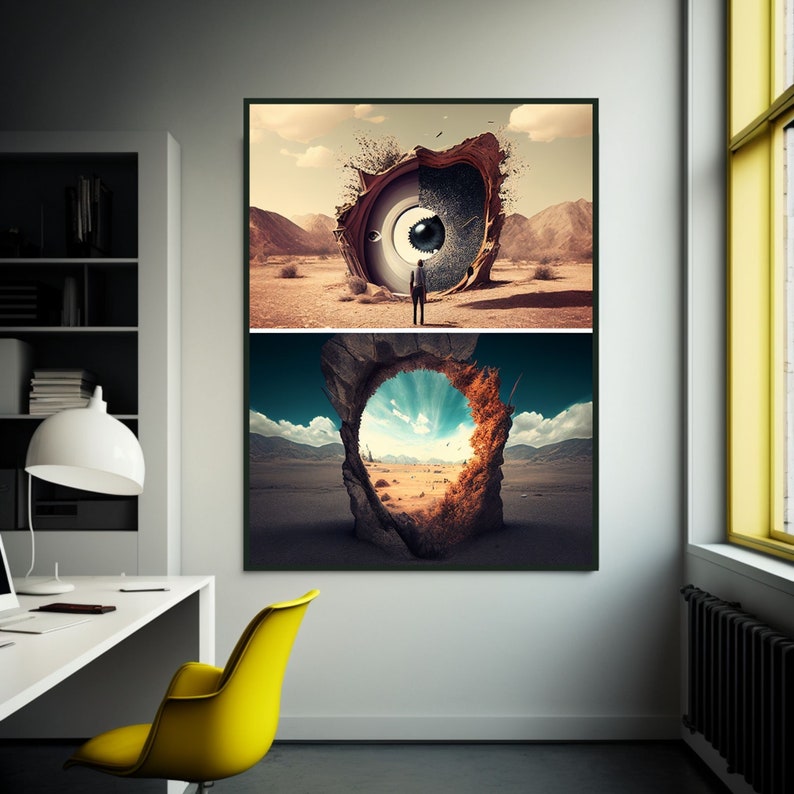 Surreal Wall Art, Surreal Image, Printable, Surreal Art, Wall Art ...