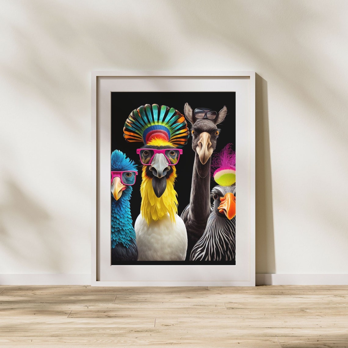 Funny Animals, Animal Prints, Animal With Glasses, Animal Art ...