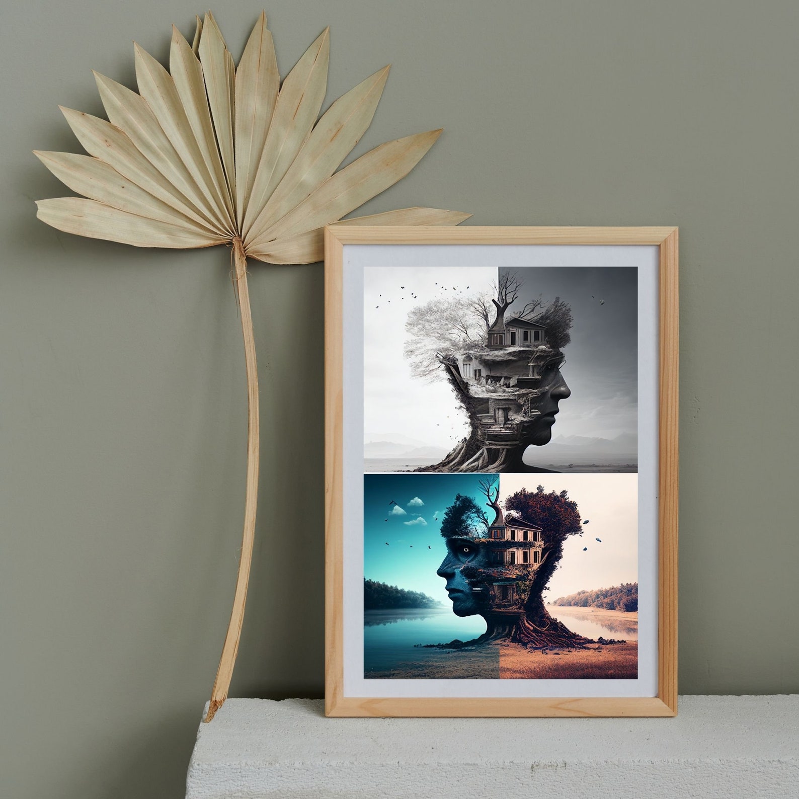 Surreal Wall Art, Surreal Image, Printable, Surreal Art, Wall Art ...