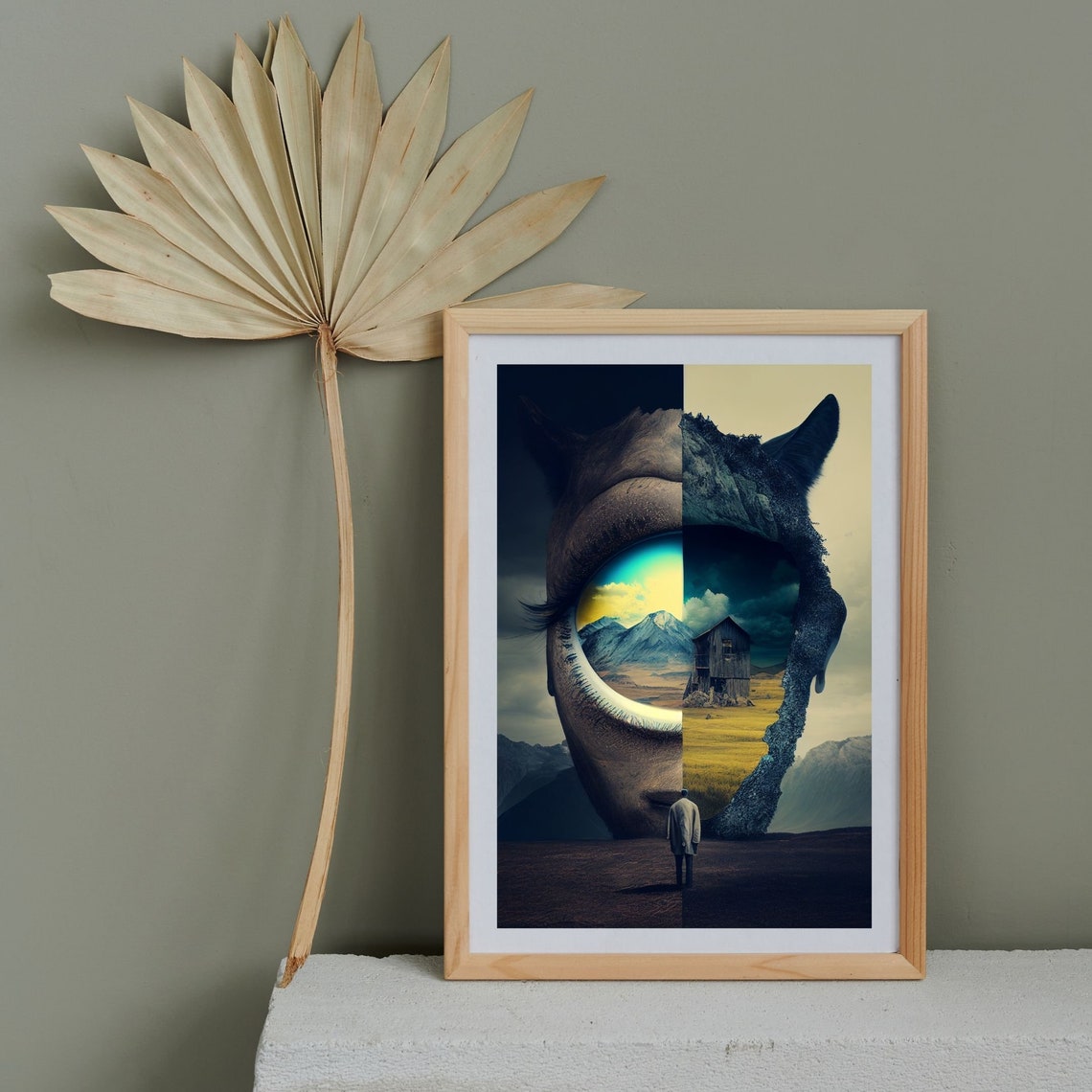 Surreal Wall Art, Surreal Image, Printable, Surreal Art, Wall Art ...