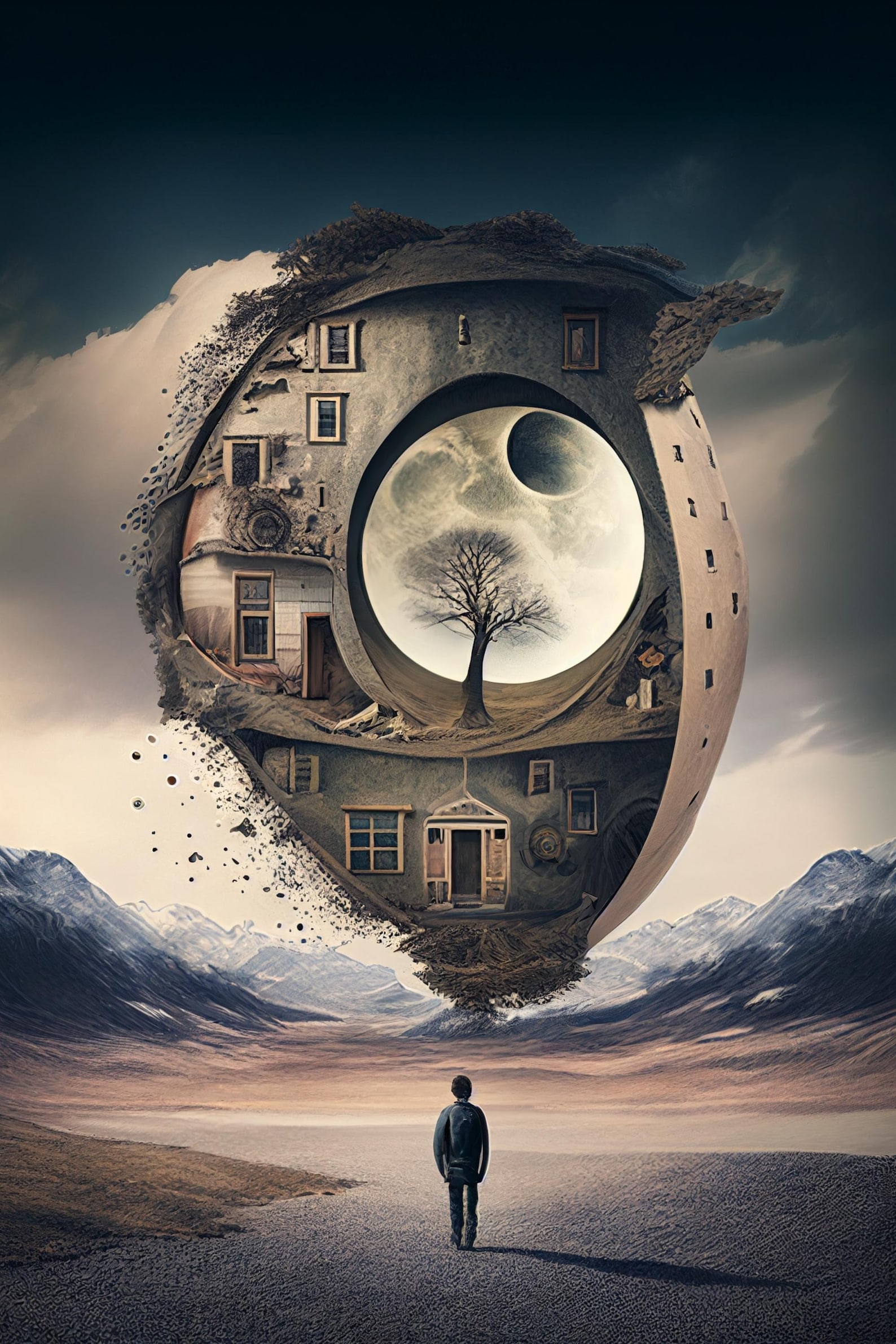 Surreal Wall Art, Surreal Image, Printable, Surreal Art, Wall Art ...