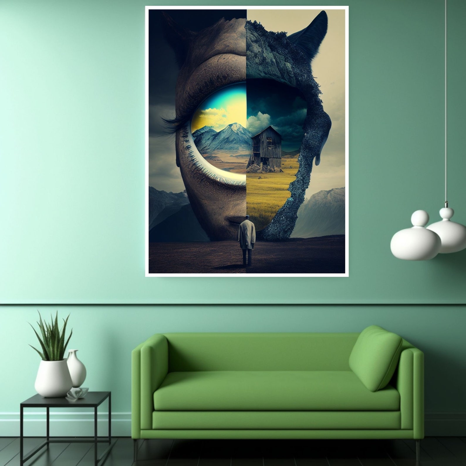 Surreal Wall Art, Surreal Image, Printable, Surreal Art, Wall Art ...