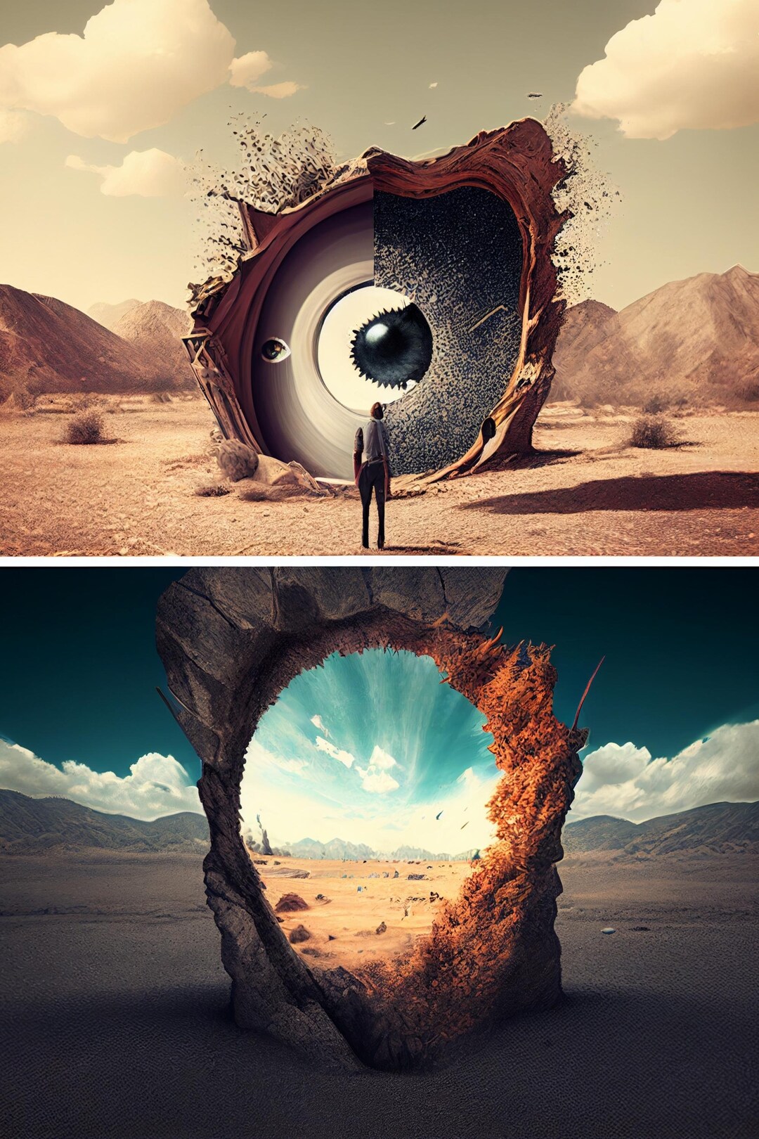 Surreal Wall Art, Surreal Image, Printable, Surreal Art, Wall Art ...