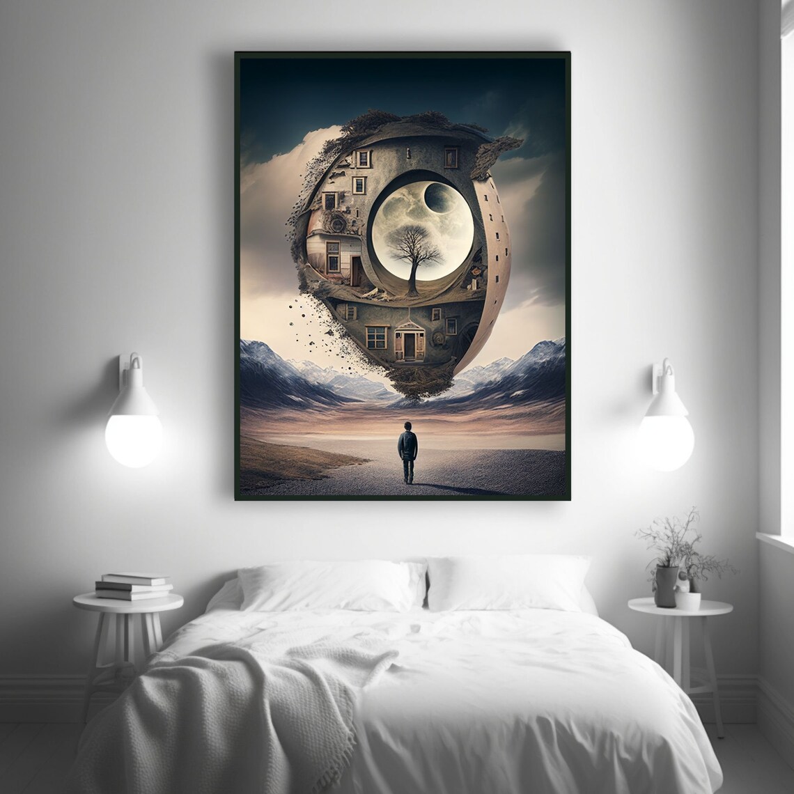 Surreal Wall Art, Surreal Image, Printable, Surreal Art, Wall Art ...