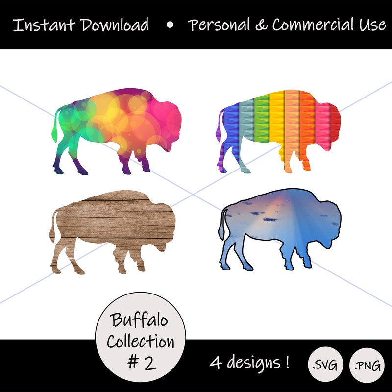 Buffalo Svg - Etsy