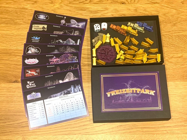 Theme Park the Game - Etsy