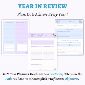 Yearly Review | Year in Review | End of Year Reflection | 2023 ...
