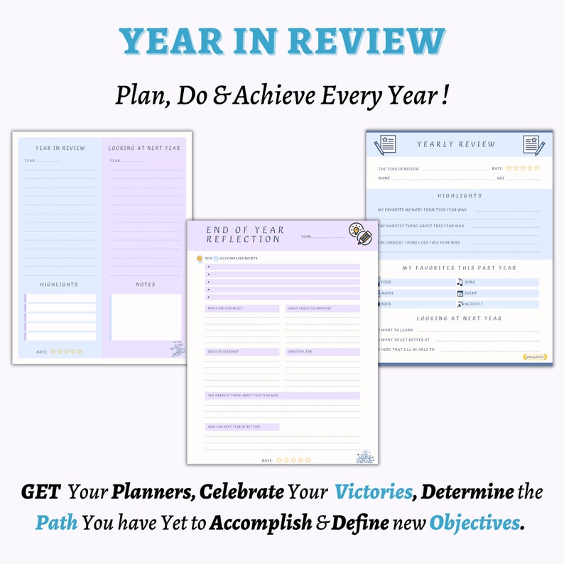 Yearly Review | Year in Review | End of Year Reflection | 2023 ...