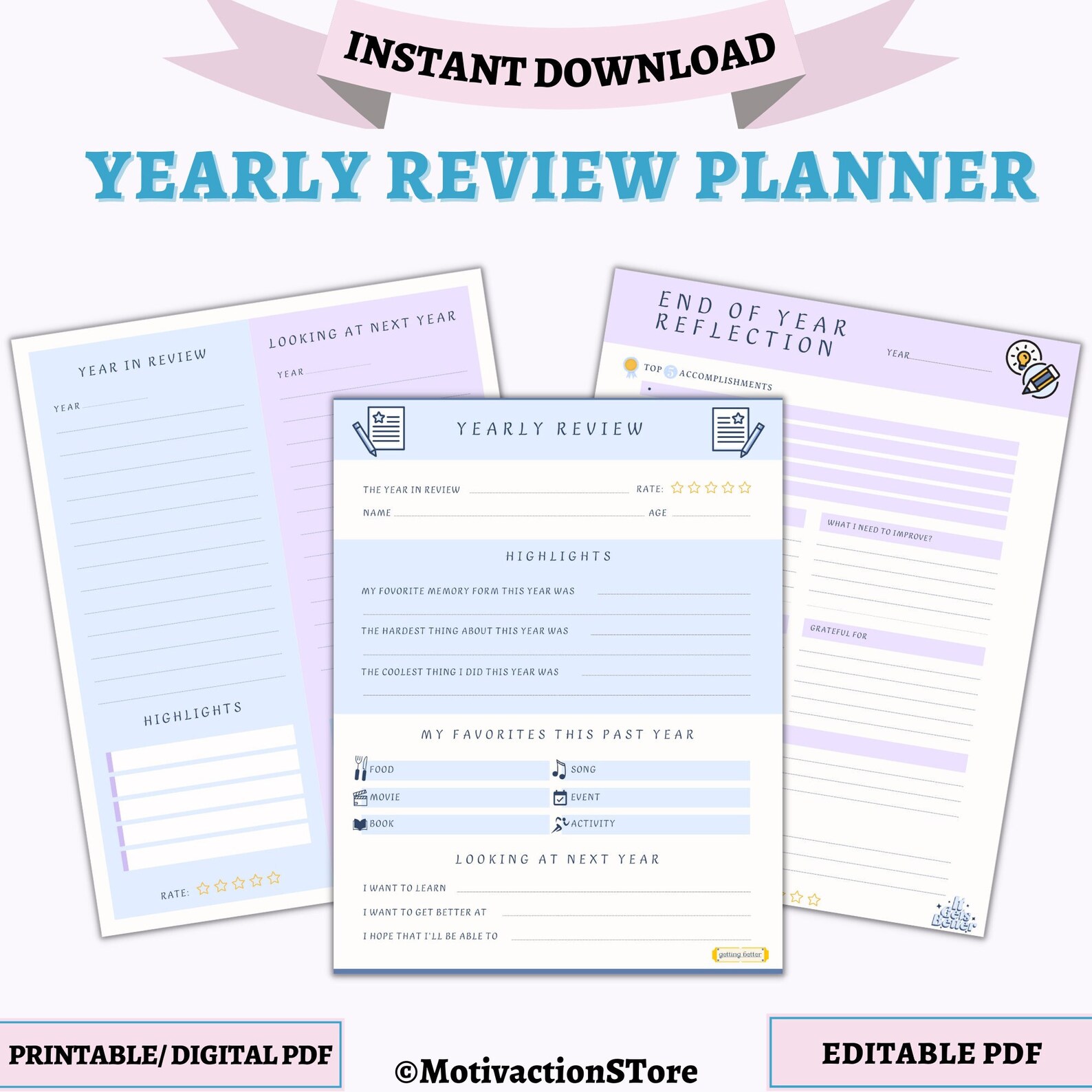 Yearly Review | Year in Review | End of Year Reflection | 2023 ...