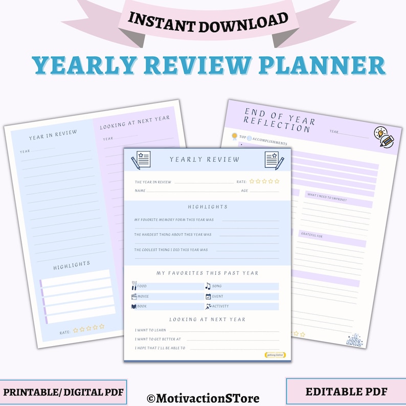 Yearly Review | Year in Review | End of Year Reflection | 2023 ...