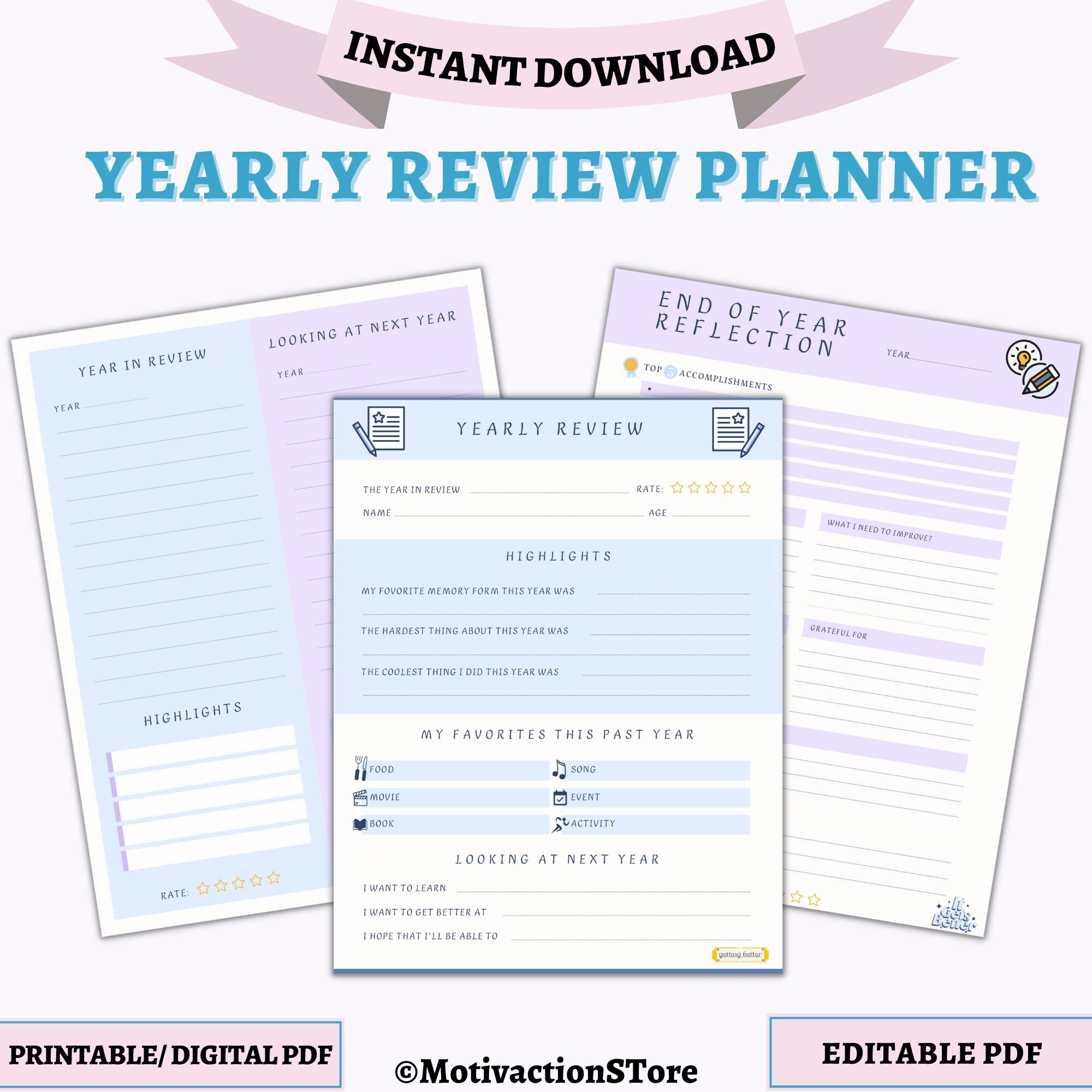 Yearly Review | Year in Review | End of Year Reflection | 2023 ...