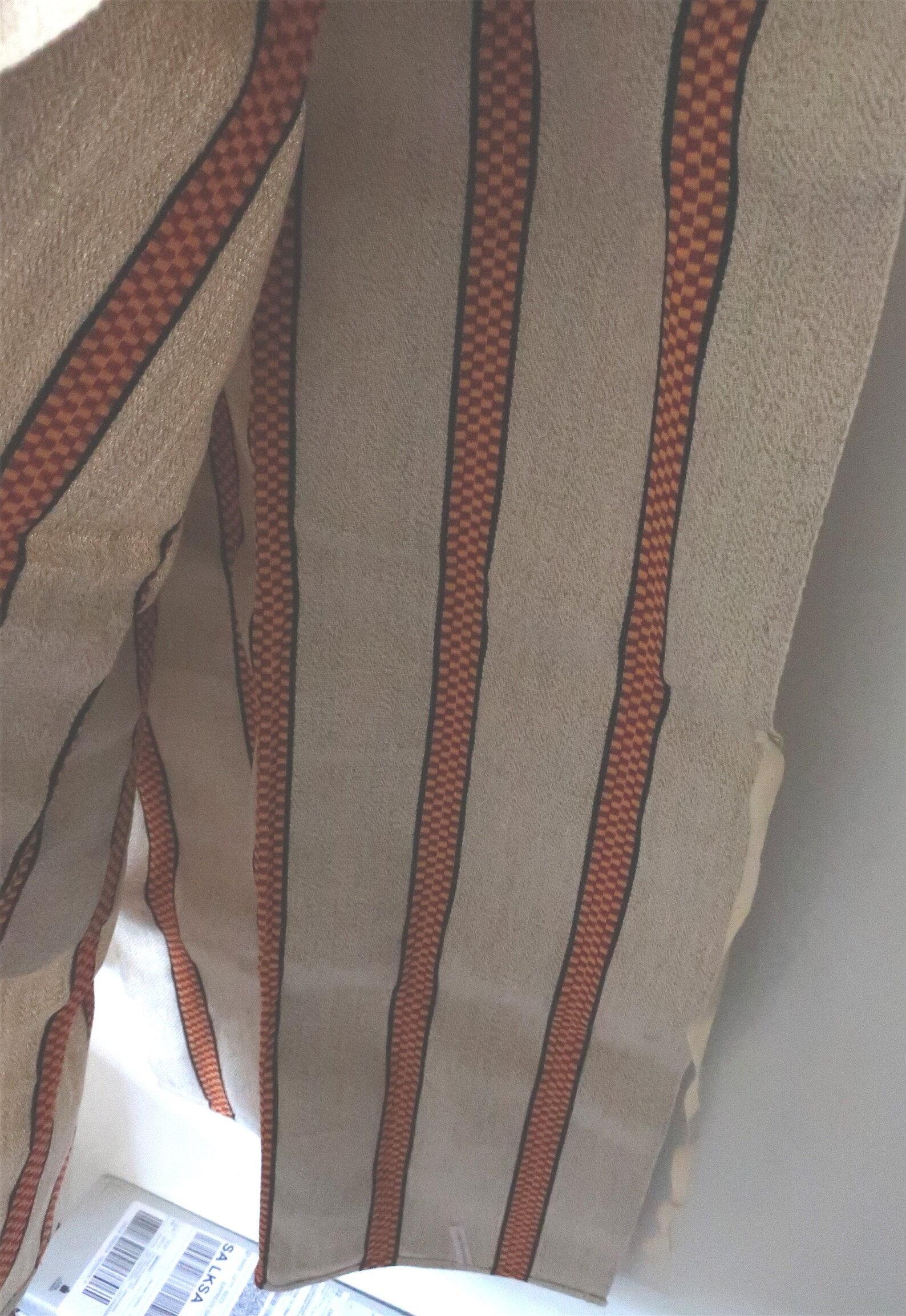 NEW RARE Les Toiles Du Soleil French Artisan Fabric Apron Dress CATALAN ...