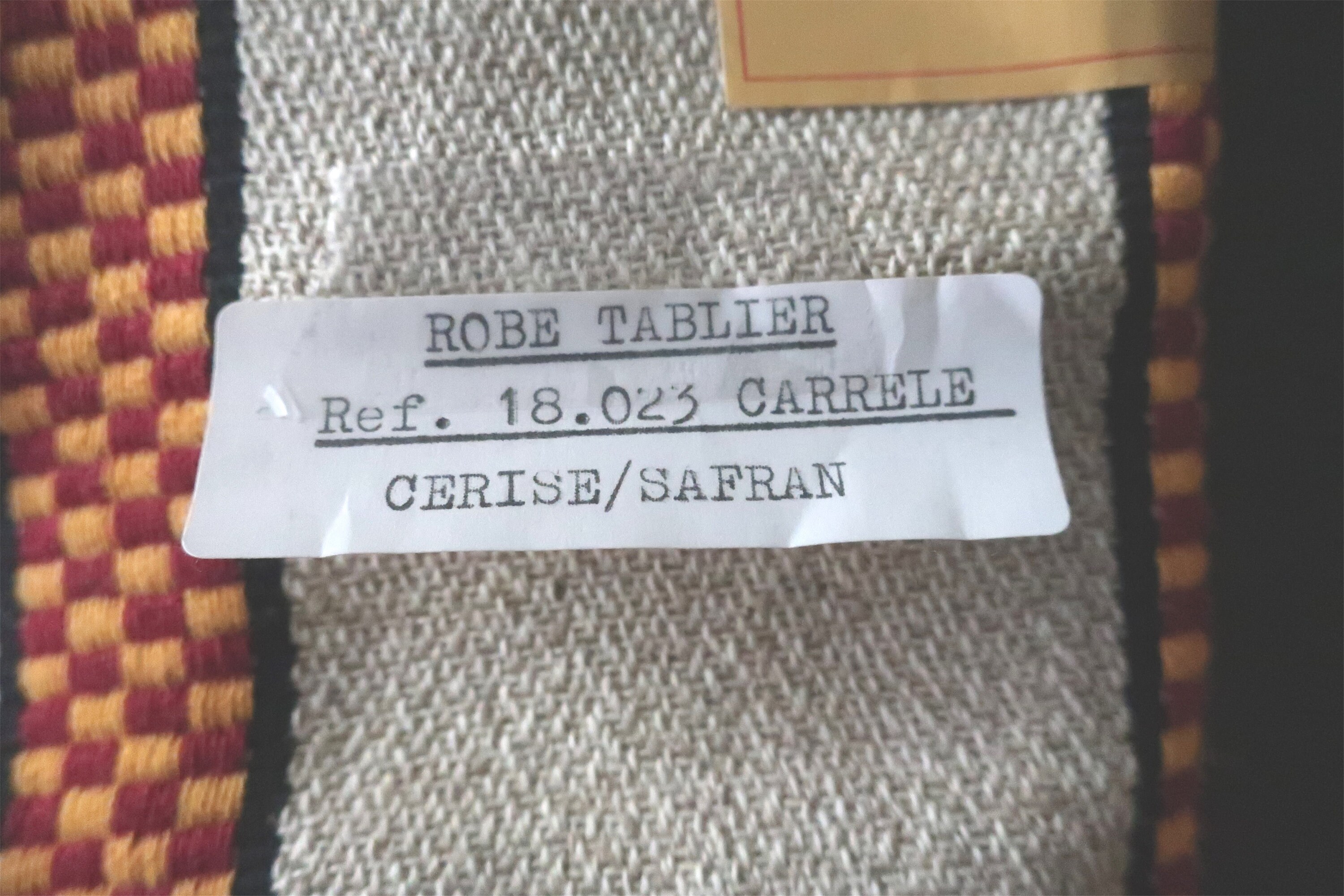 NEW RARE Les Toiles Du Soleil French Artisan Fabric Apron Dress CATALAN Colors!! - Etsy