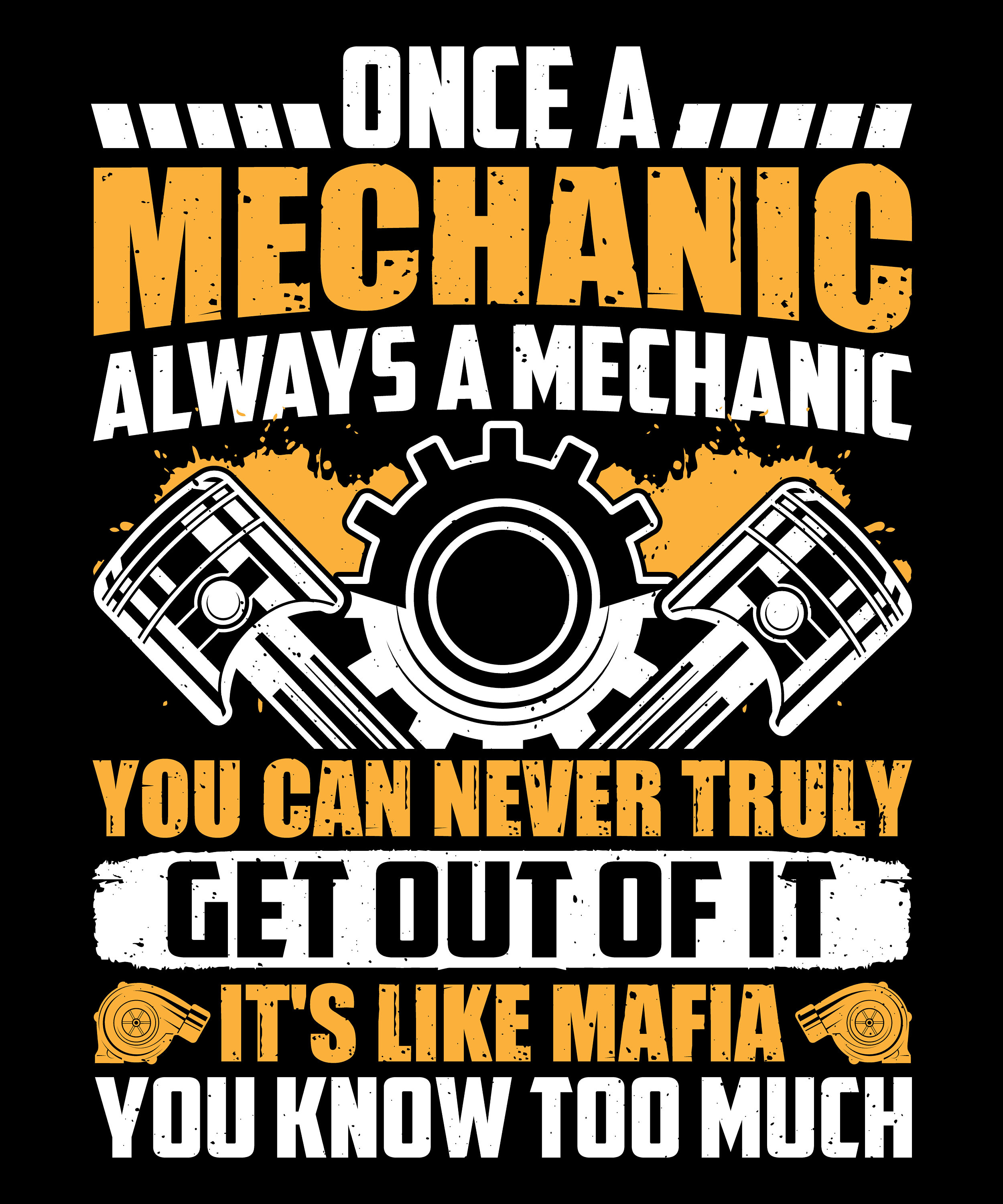 Once A Mechanic Always A Mechanic | Svg-eps-png-jpg Printable Graphic ...