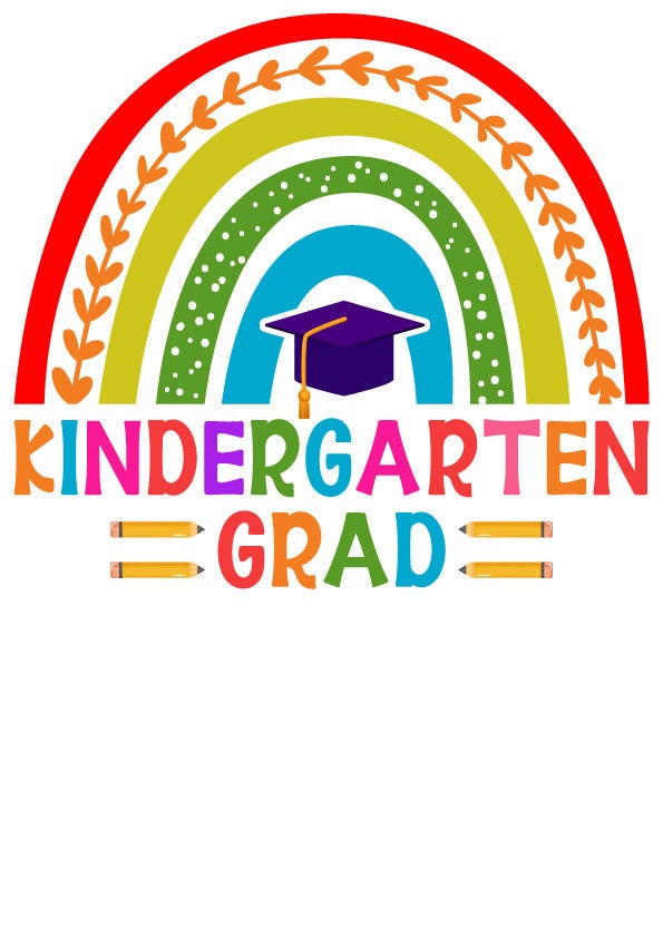 Kinder Garten Grad Svg-eps-png-jpg Printable Graphic Instant Download ...