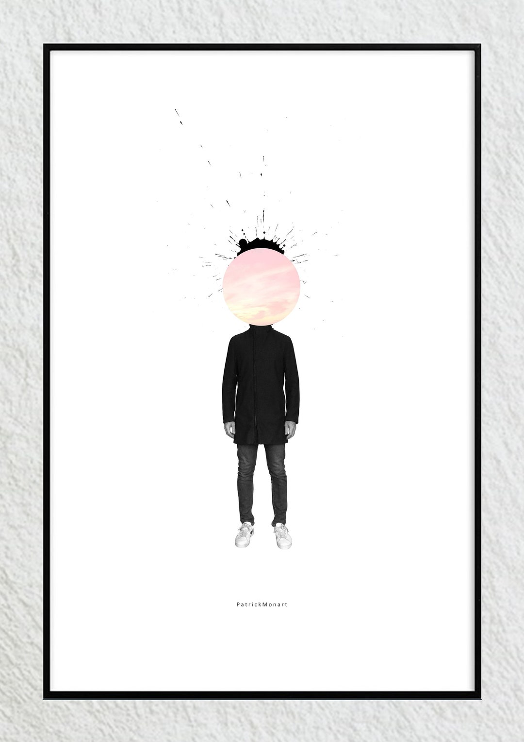 Ink Drop Art Wall Print. Digital Fine Art From Patrick Monart. Wall ...
