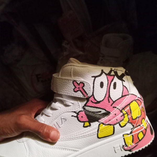 Custom Fila Shoes - Etsy