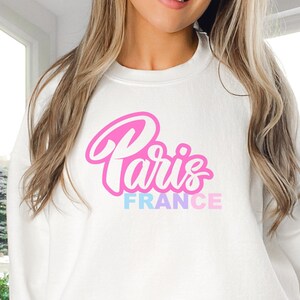 Paris France Sweatshirt, France Souvenir, Travel to France, Gift for ...