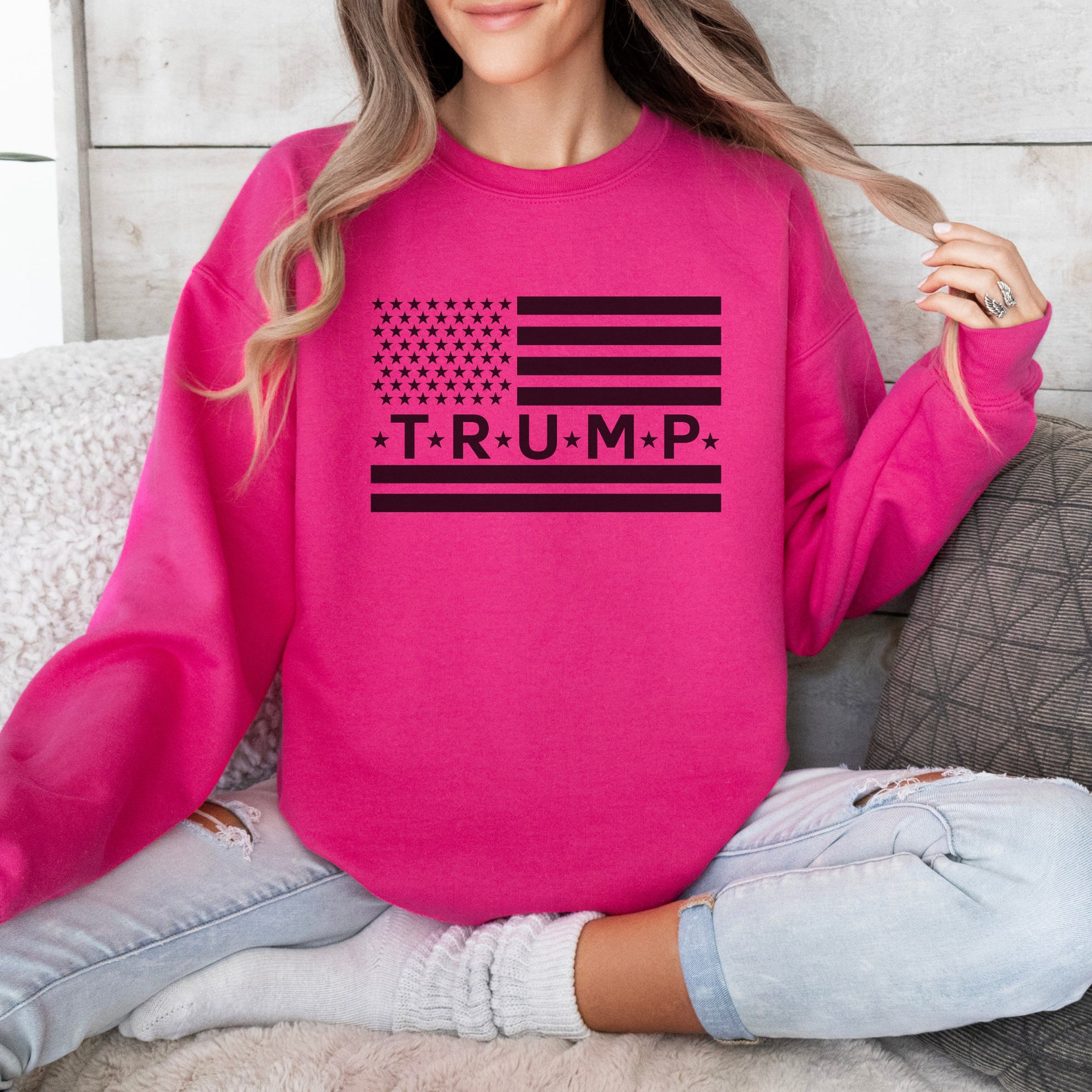 Unisex Trump 2024 Sweatshirt Pro Trump Sweatshirt Pro - Etsy