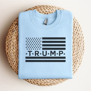 Unisex Trump 2024 Sweatshirt, Pro Trump Sweatshirt, Pro America Shirt ...