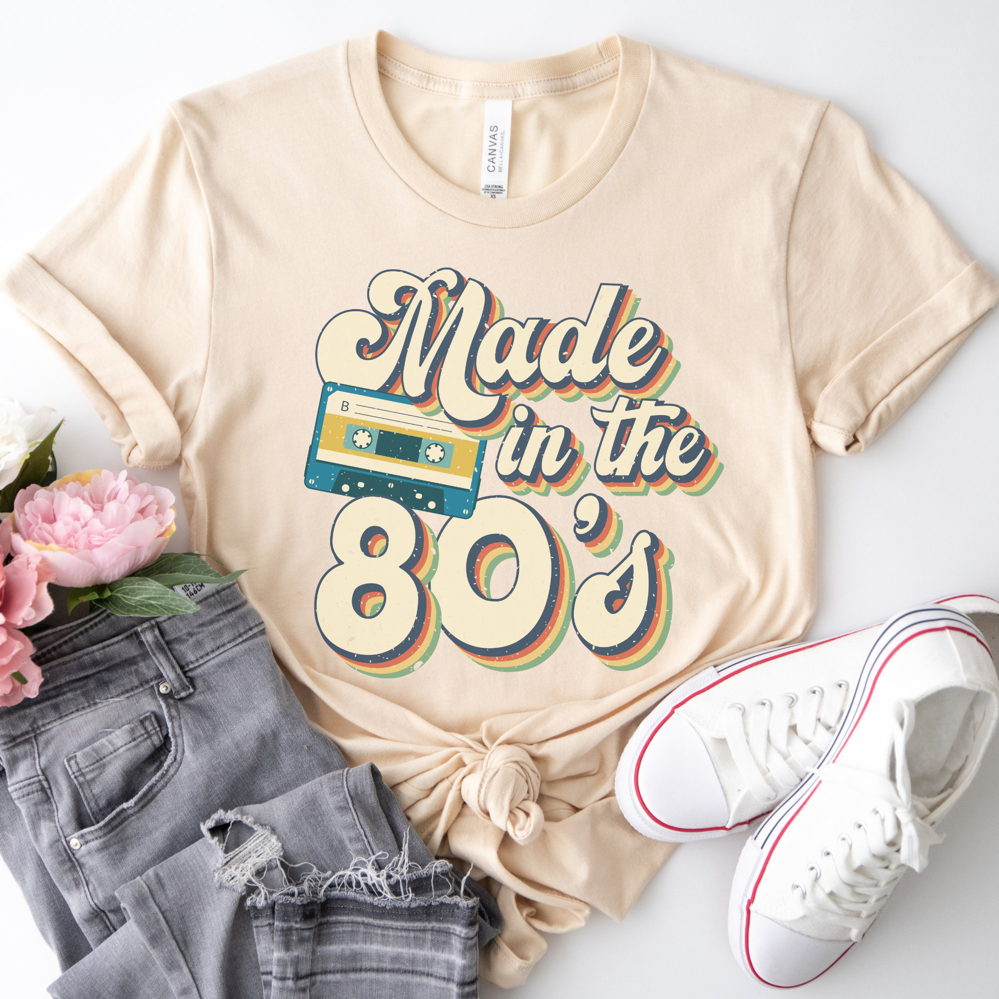 Made in the 80's Shirt, Birthday Shirt, 80s Shirt, Vintage Shirt, Retro ...