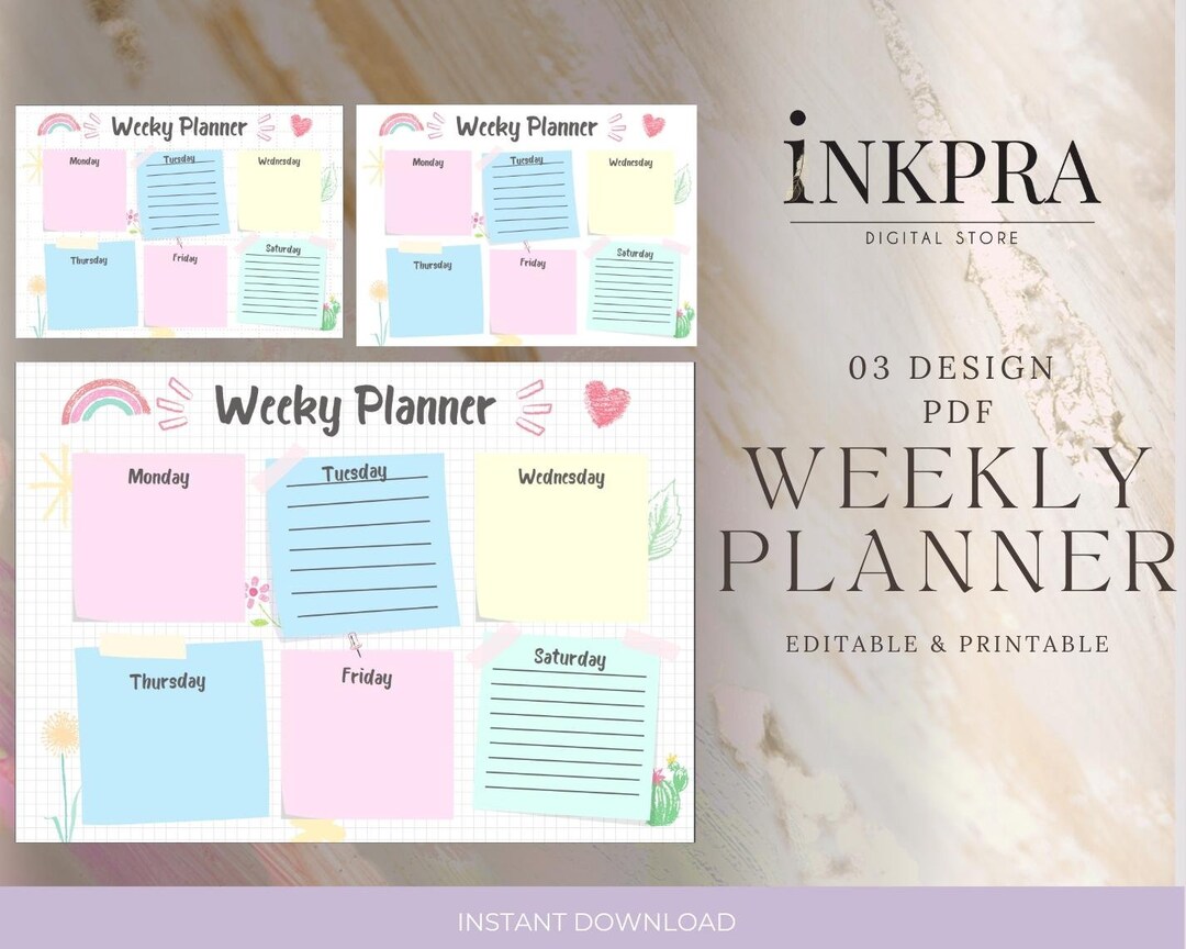 Student Planner Academic Planner 2023-2024 College Planner - Etsy