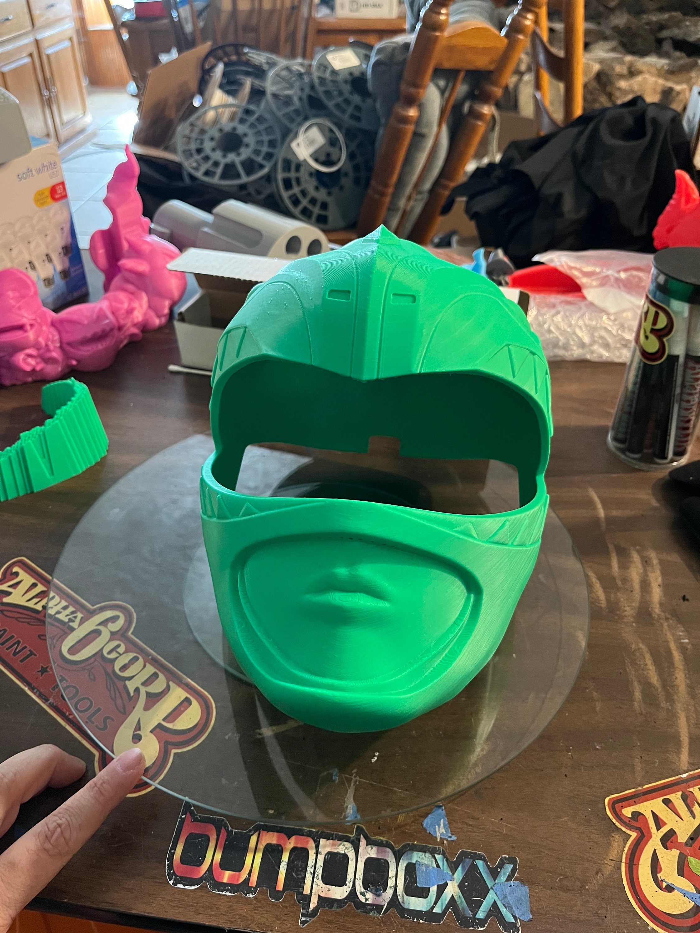 Green Ranger Kit Helmet - Etsy
