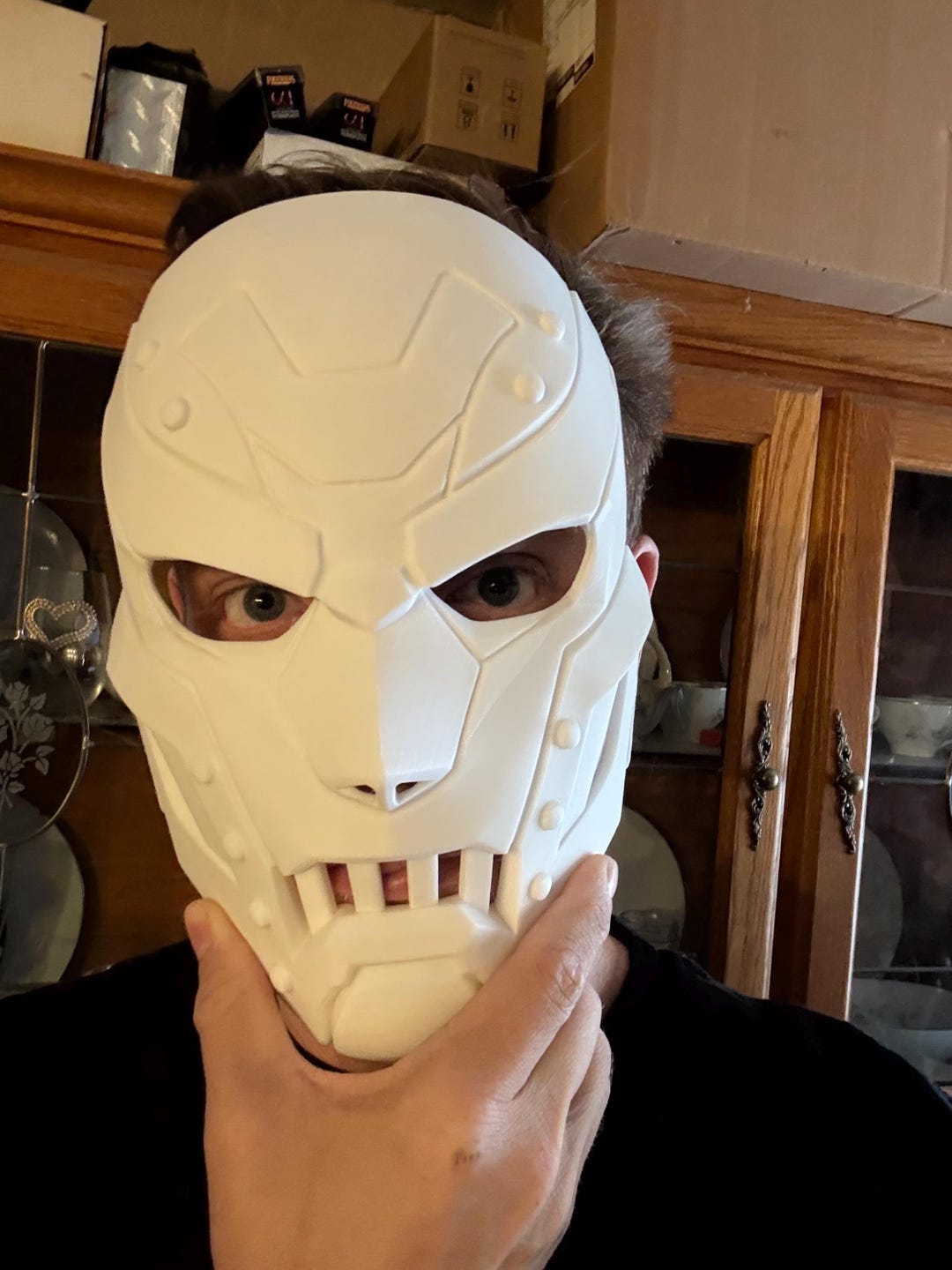 Doom Enemy Mask Kit for Cosplay, Strap - Etsy