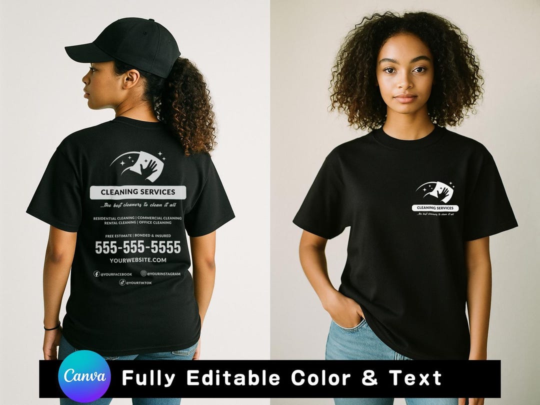 Cleaning Business T-shirt Design, T-shirt Graphics DIY, Cleaning ...