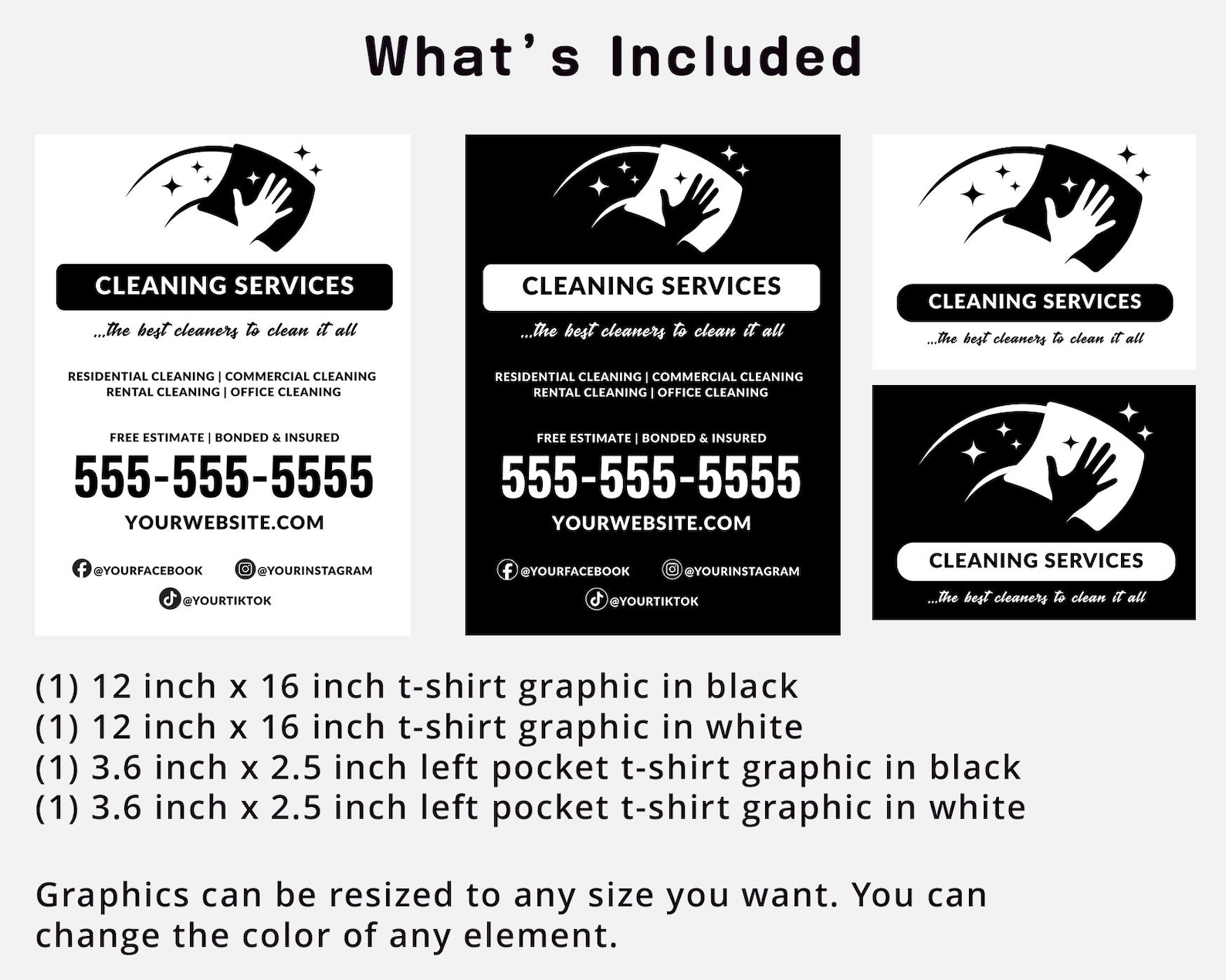 Cleaning Business T-shirt Design, T-shirt Graphics DIY, Cleaning ...