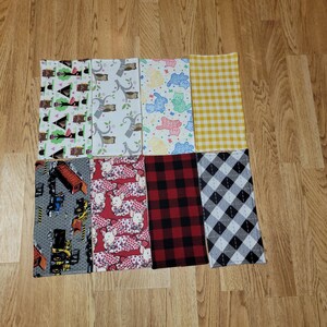 Soft Flannel Burp Rags - Etsy