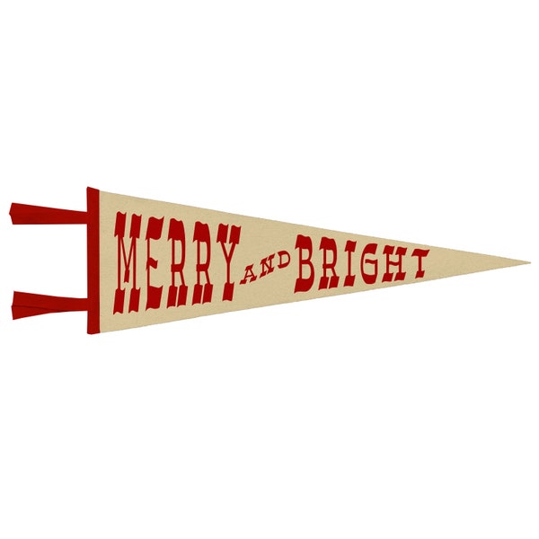 Christmas Pennant - Etsy
