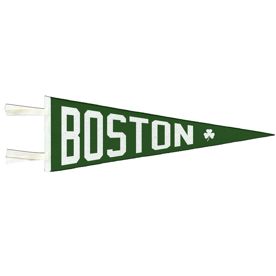 Boston Pennant - Etsy