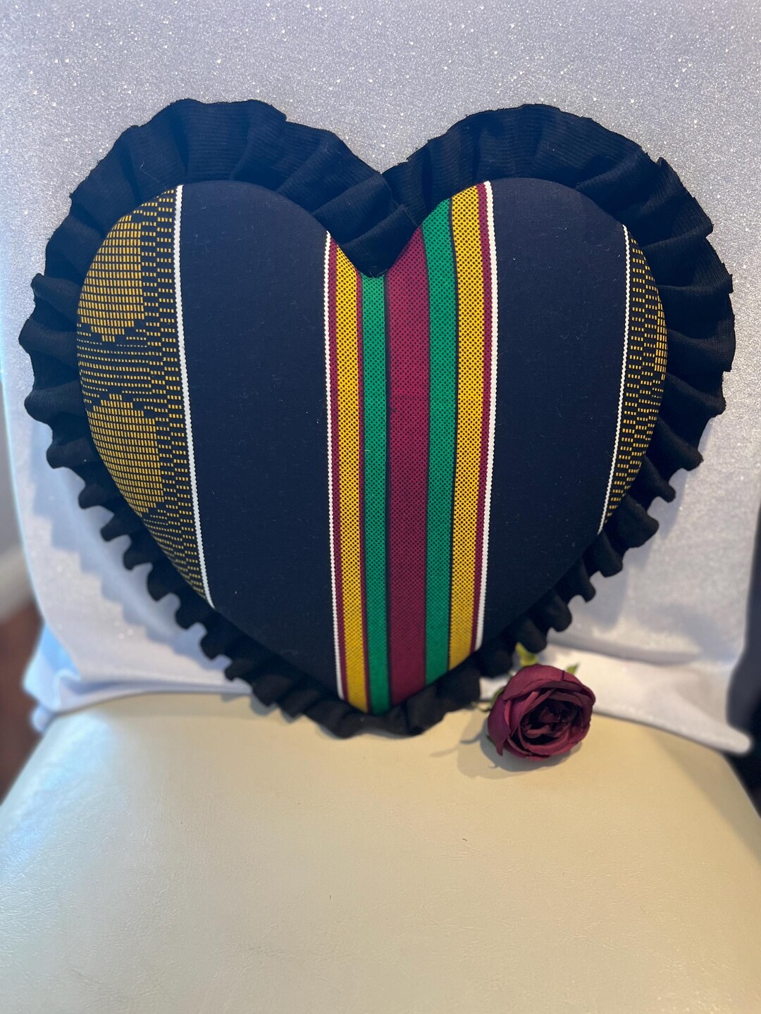 11.5” Black History Month Wreath or Tree Attachment Juneteenth - Etsy