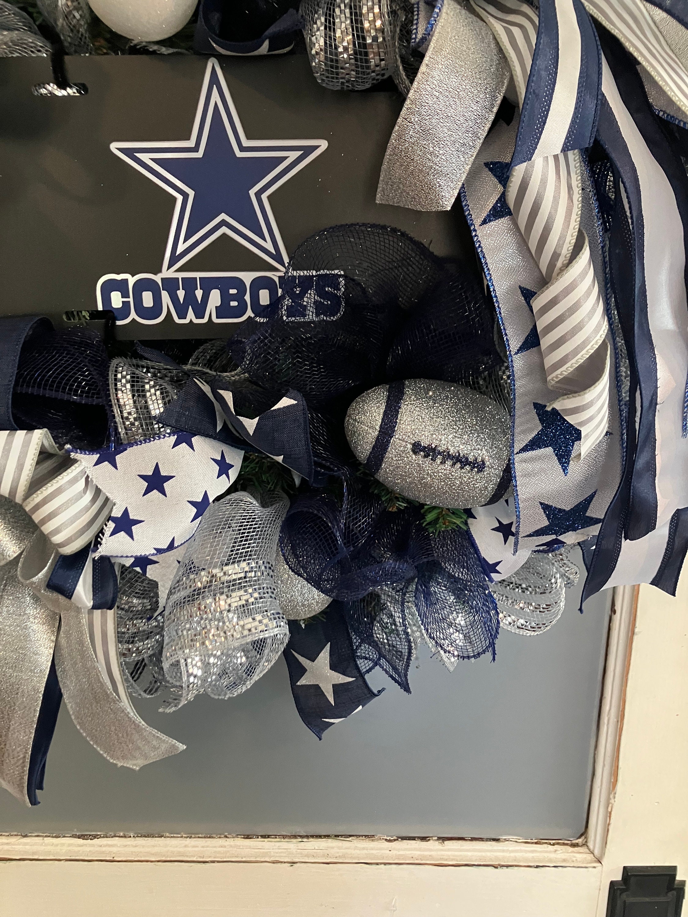 Dallas Cowboys Wreath Fan DC4L Cowboys Wreath - Etsy