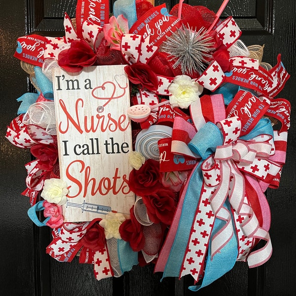 Nurse Wreath - Etsy