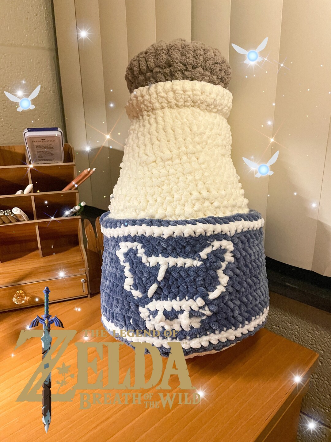 Lon Lon Milk Bottle Zelda Crochet Pattern - Etsy