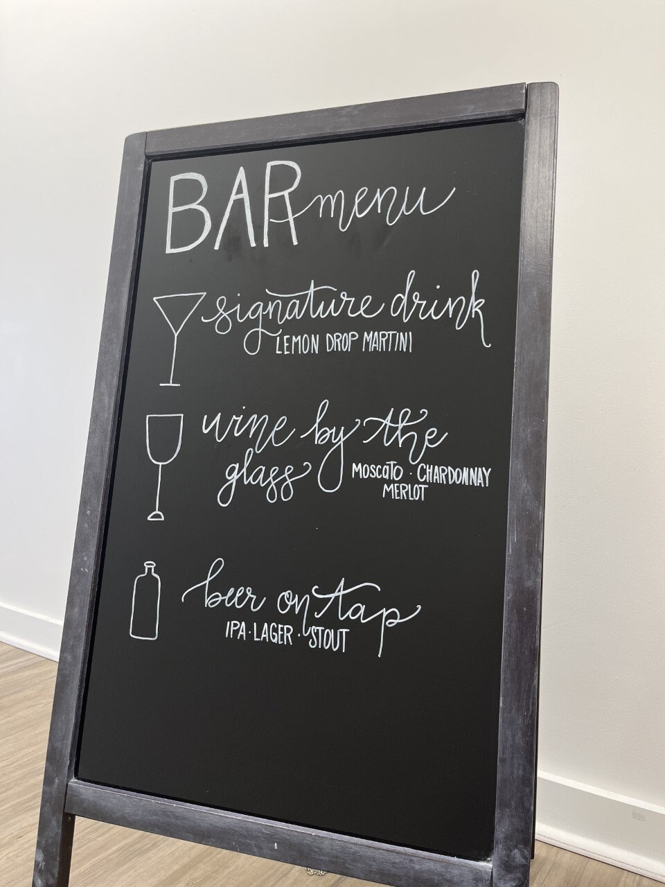Bar Menu Calligraphy - Etsy