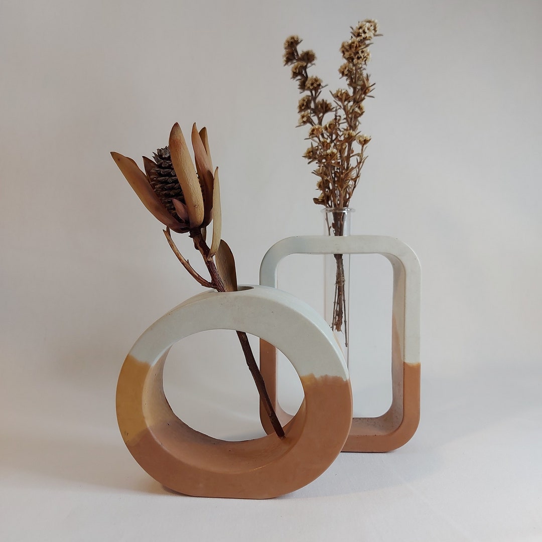 Concrete Test Tube Vases: Unique and Stylish Propagation Vases - Etsy